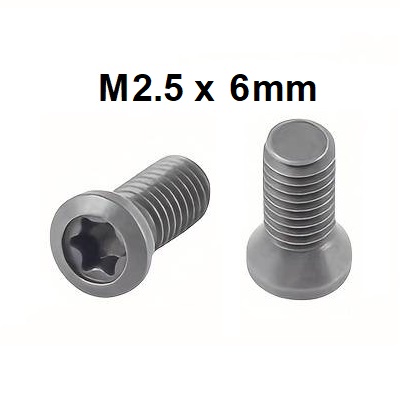 Spare M2.5 x 6 Insert Screw - engineeringsupplies.co.uk